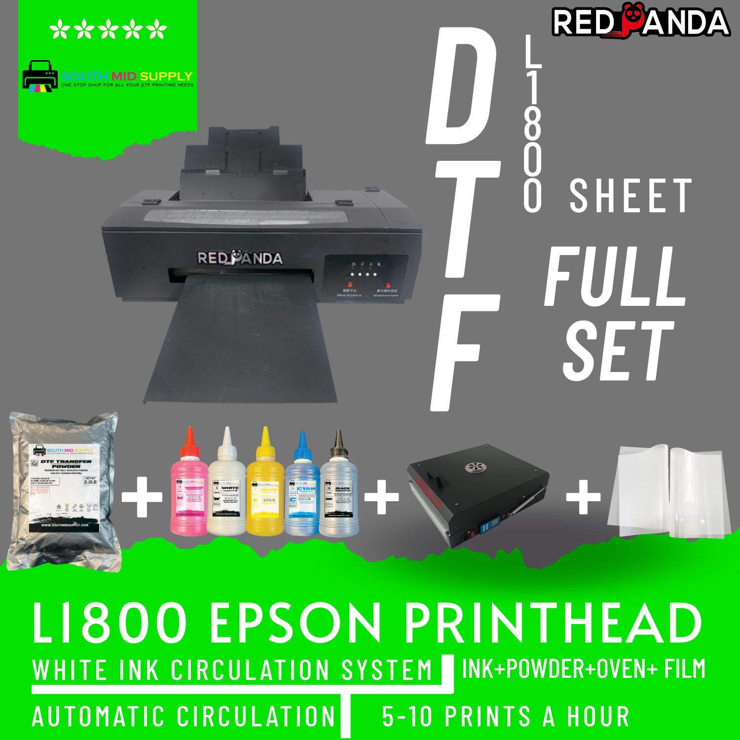 South Mid Supply - One Stop Shop For all Your DTF Printing!!!!